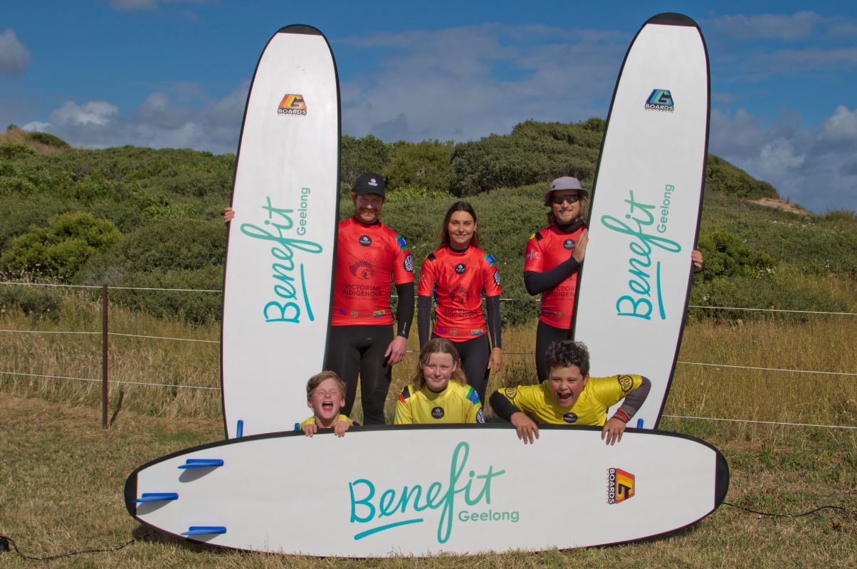 Surfing Victoria - Victorian Indigenous Surfing Program - Benefit Geelong